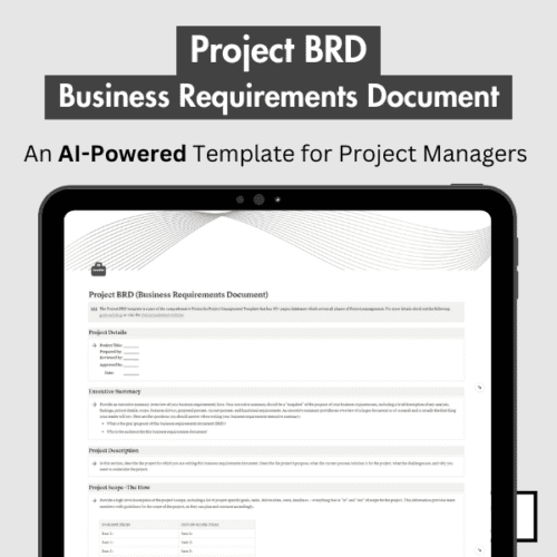 Business Requirements Documents - Project BRD Template - Notion Market Hub